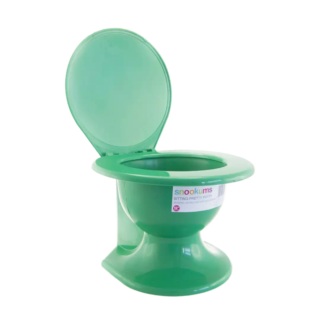 Snookums Sitting Pretty Potty, Green