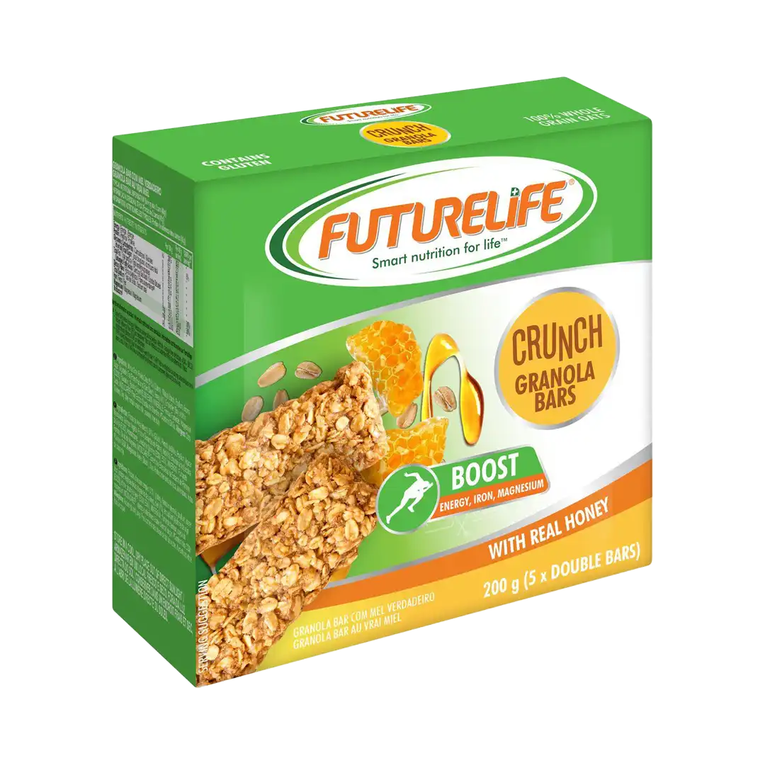 Future Life Granola Bars Oats Honey 200g (5 x Double Bars)