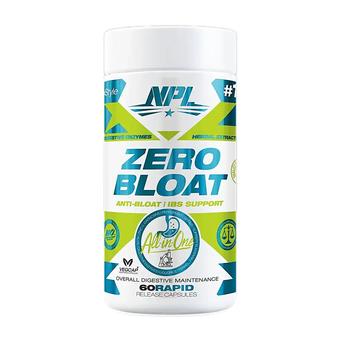 NPL Zero Bloat Capsules, 60's