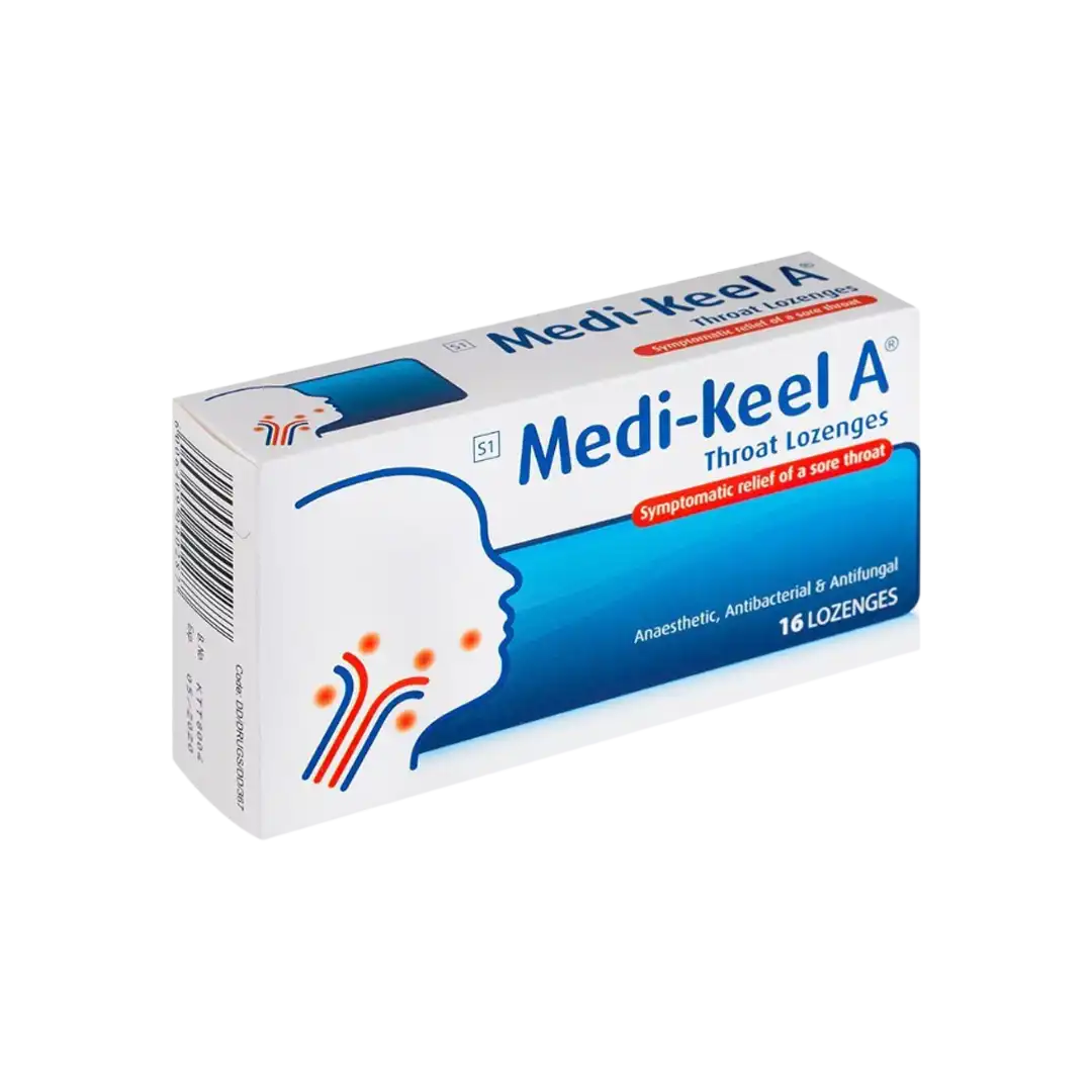 Medi-Keel A Throat Lozenges, 16's Assorted