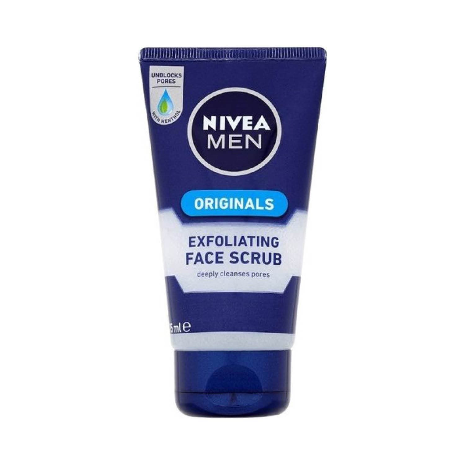Nivea Men Face Scrub Exfoliating, 75ml