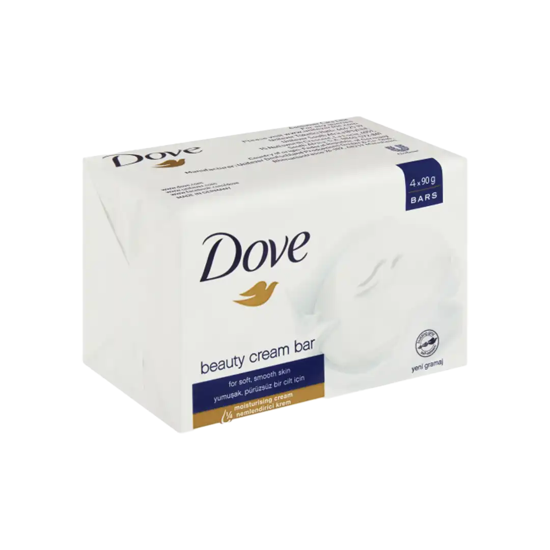 Dove Beauty Cream Bar 4x90g Assorted