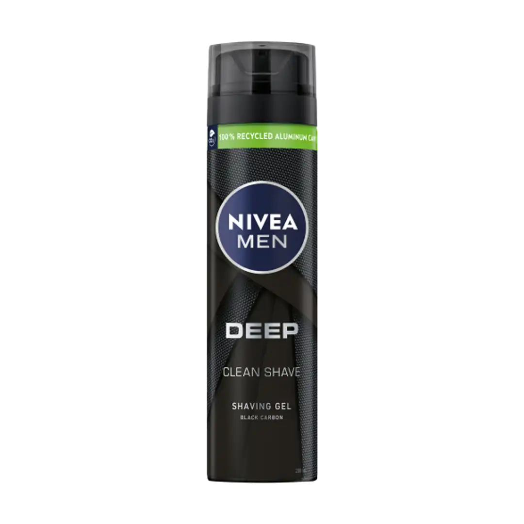 Nivea Men Deep Clean Shaving Gel, 200ml Nivea Men Deep Clean Shaving Gel, 200ml