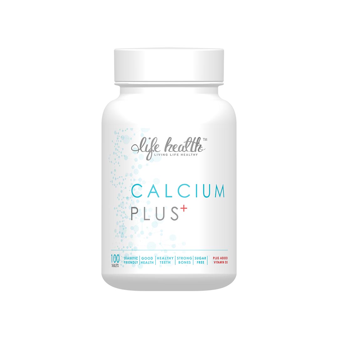 Life Health Calcium Plus+ Capsules, 100's