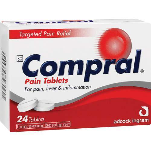 Compral Extra Tabs, 24's